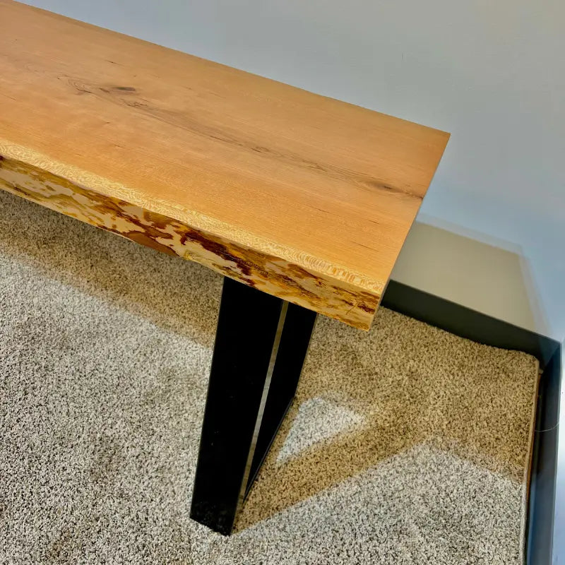 Live Edge Furniture Plans How To Build A Live Edge Dining Table With A